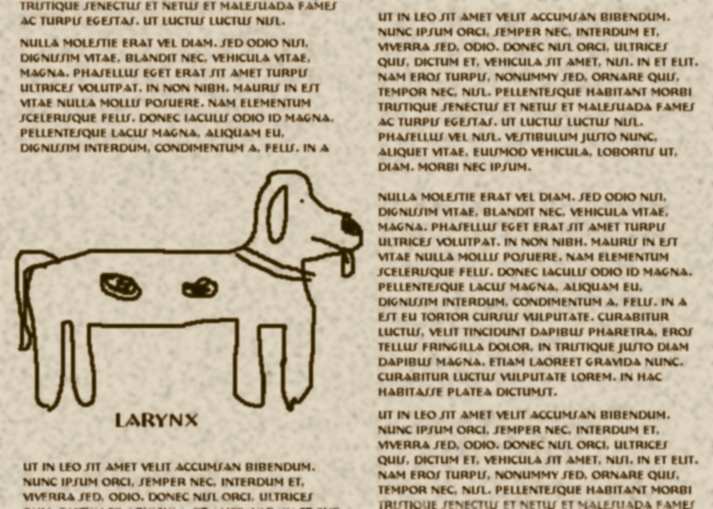 Larynx - Uncyclopedia, the content-free encyclopedia