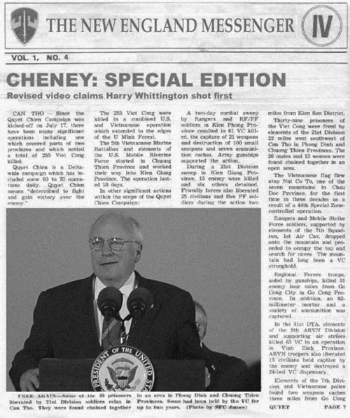 UnNews:Harry shot first: Cheney cleared in hunting incident ...