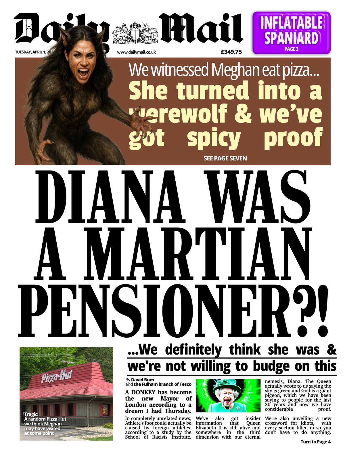 Daily Mail - Uncyclopedia, the content-free encyclopedia