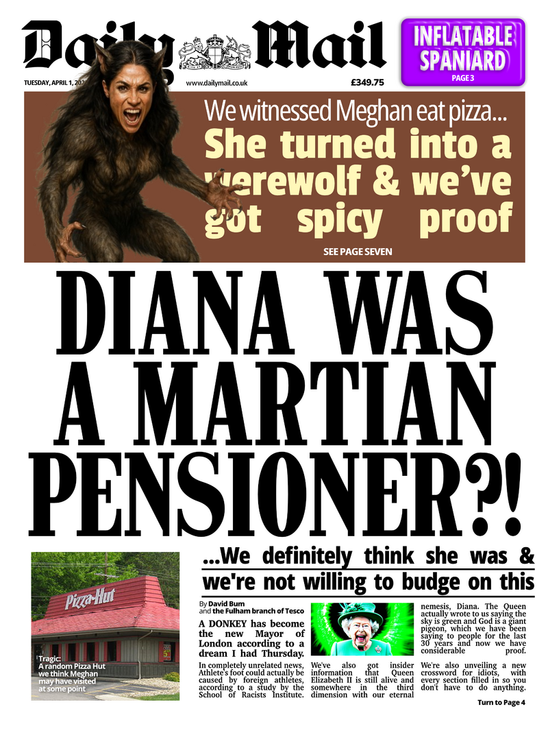Daily Mail - Uncyclopedia, the content-free encyclopedia