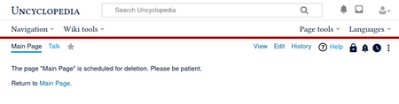 Uncyclopedia:October 2022 Main Page deletion incident - Uncyclopedia ...