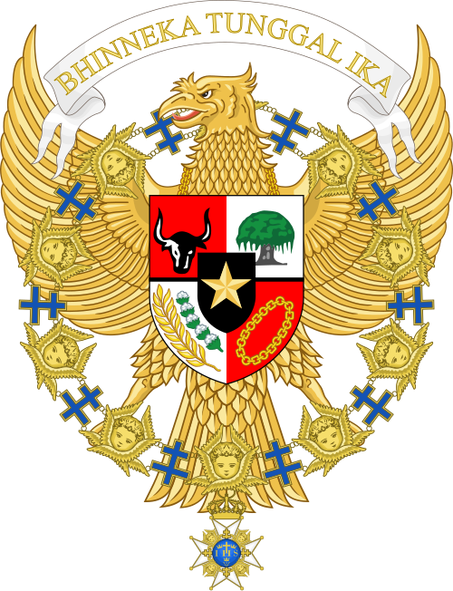 File:Coat of arms of Joko Widodo (Order of the Seraphim).svg ...