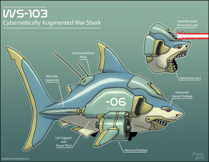 HowTo:Create Laser Ninja Sharks - Uncyclopedia, the content-free ...