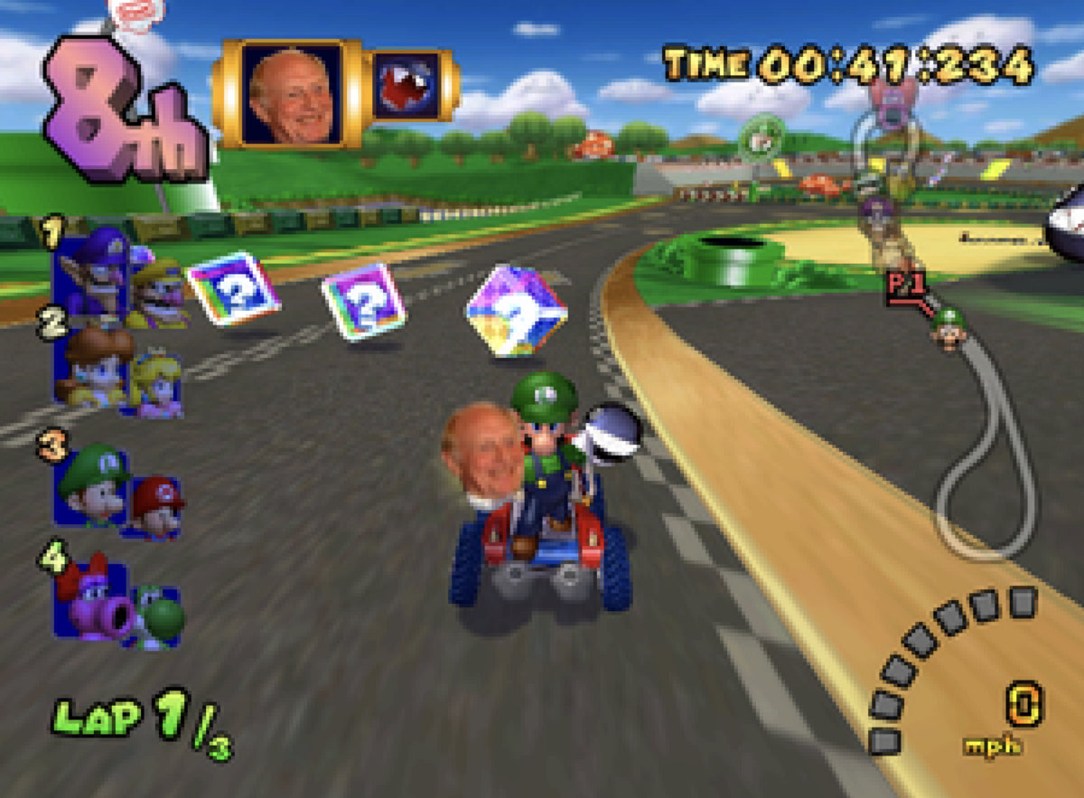 Neil Kinnock Ruins A Game of Mario Kart: Double Dash - Uncyclopedia ...
