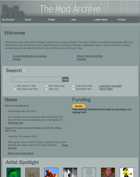 The Mod Archive - Uncyclopedia, the content-free encyclopedia